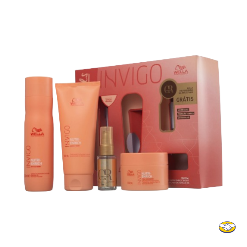 Kit Wella Professional Nutri Essentials (4 Produtos)