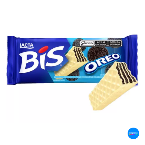 Chocolate Bis Oreo Branco 100,8g Lacta