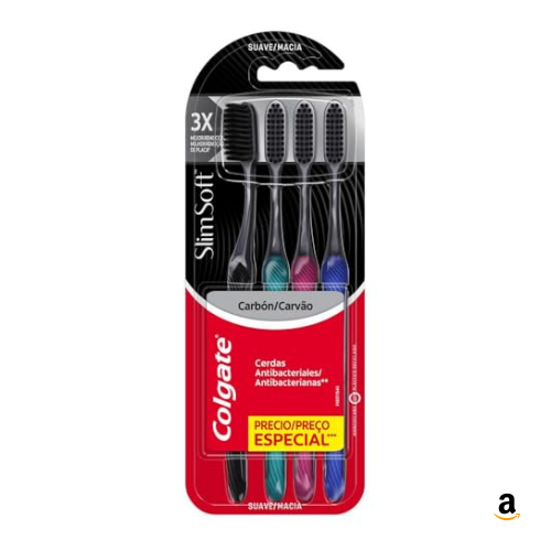 Colgate Escova De Dente Slim Soft 4 Unidades