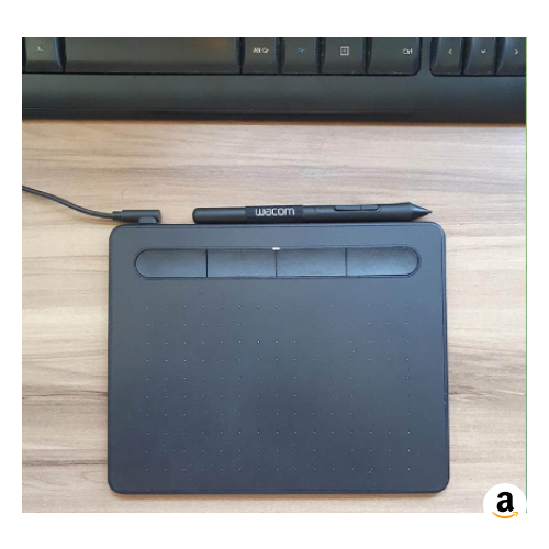 Wacom CTL4100 - Mesa Digitalizadora Intuos Creative, Preto